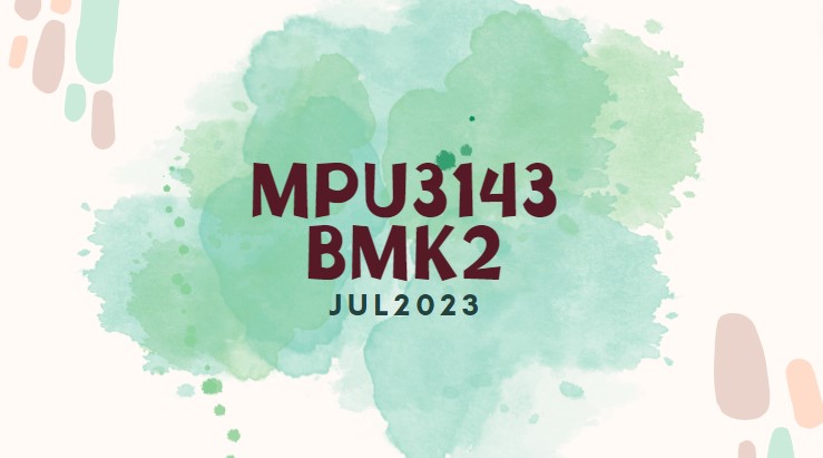 MPU3143-BMK2-072023-NEE | Course Material